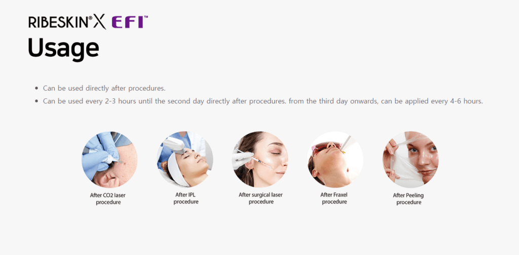 ᐉ Ribeskin EFI - buy online post dermatological treatment cream - UK Professional Beauty Products