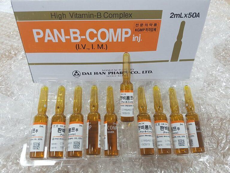 PAN-B-COMP inj - Vitamin B Complex (2ml x 50 vials) - buy online - UK ...